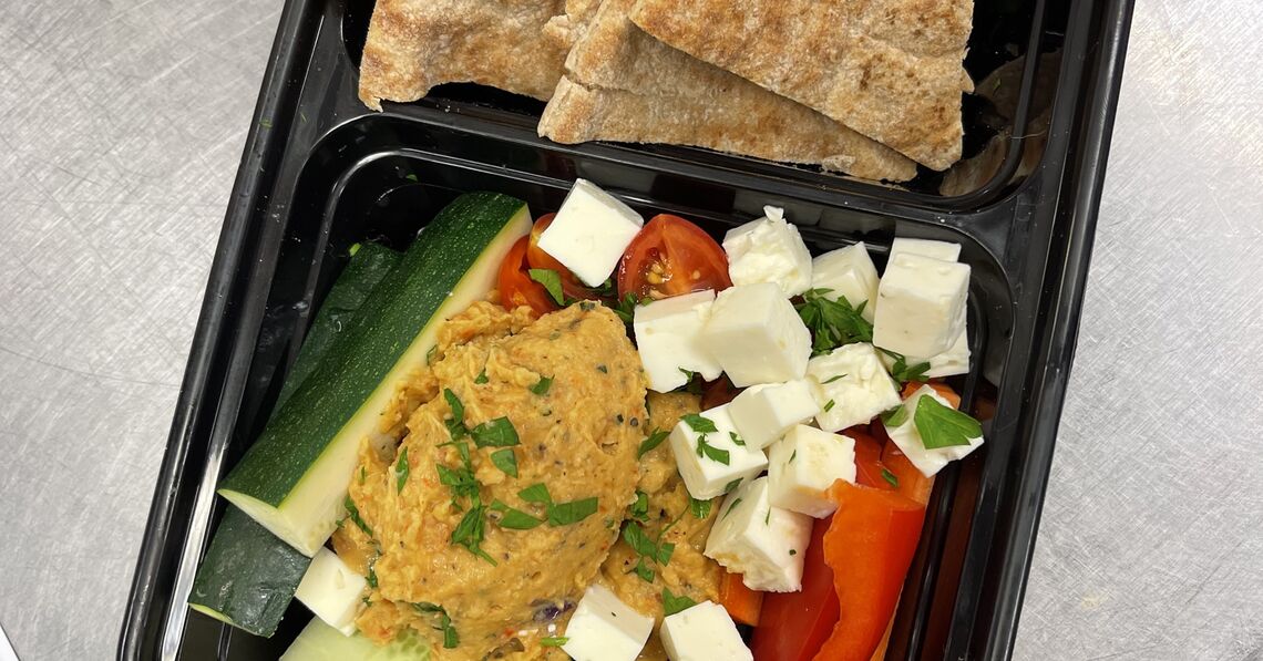 USDA Recipe for Schools | Mediterranean Mezze Box