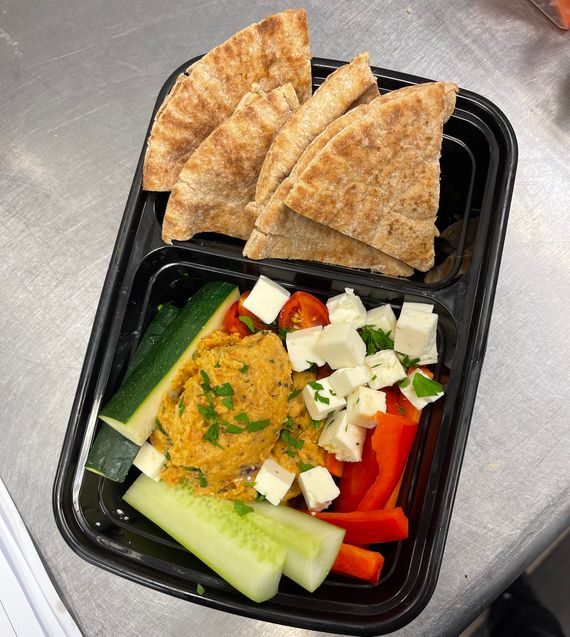 USDA Recipe for Schools | Mediterranean Mezze Box
