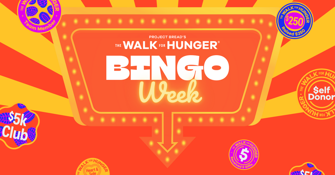 Bingo Week: The Walk for Hunger Edition